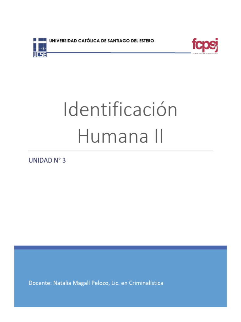 Unidad_N_3 | PDF | Pie | Huella dactilar