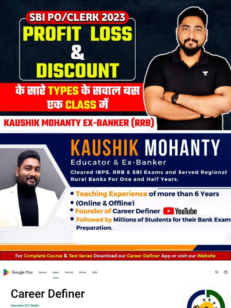 Profit and Discount Problems Explained | PDF | Prices | Cost