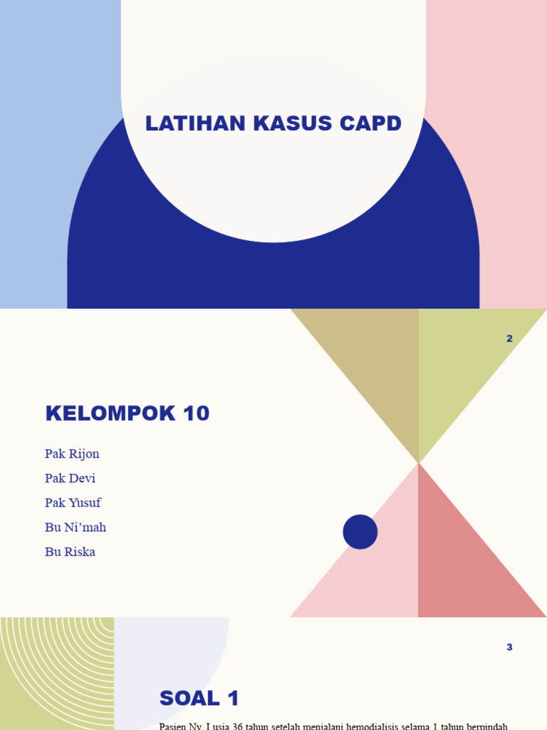 Latihan Kasus Capd Terbaru | PDF