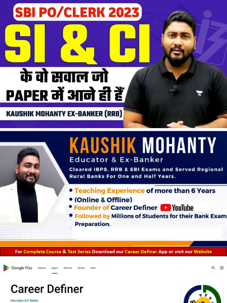 Simple & Compound Interest Complete Chapter | PDF | Interest | Compound ...