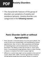 Trastornos de Ansiedad CIE 11 | PDF | Anxiety Disorder | Agoraphobia