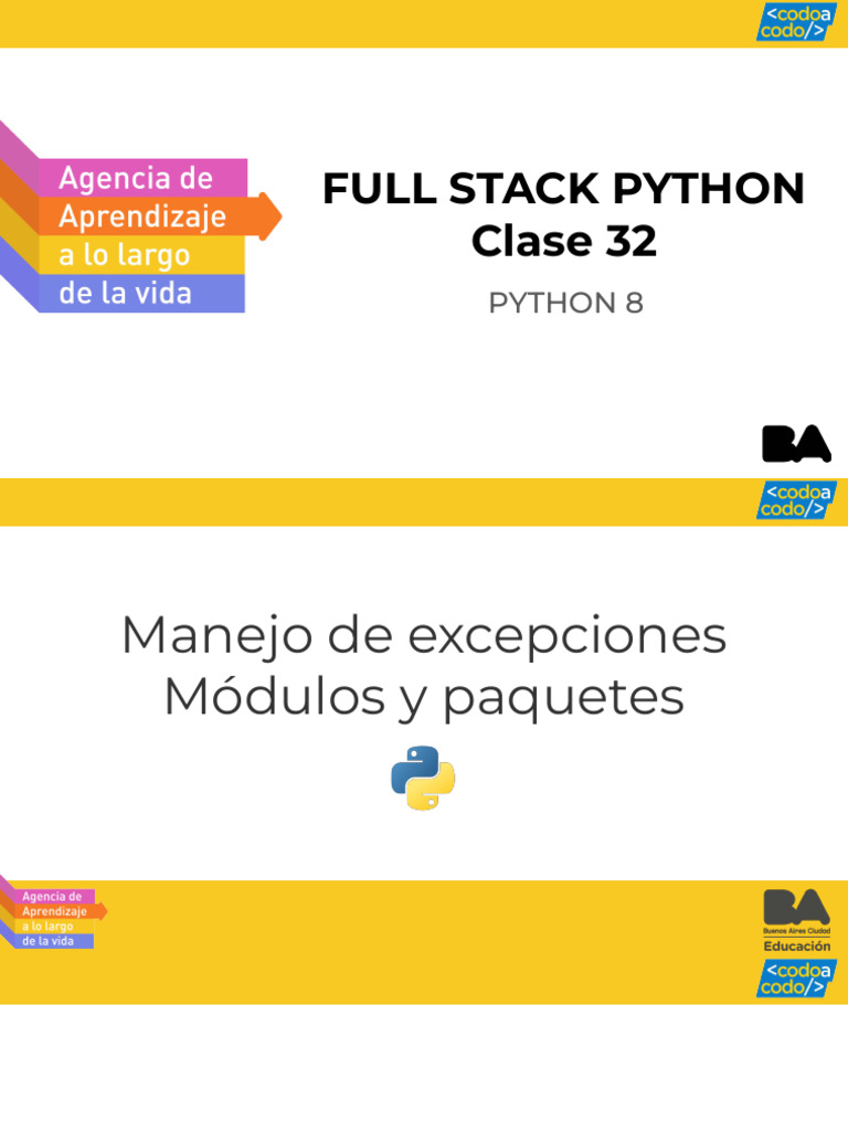 Manejo de Excepciones en Python | PDF | Python (lenguaje de ...