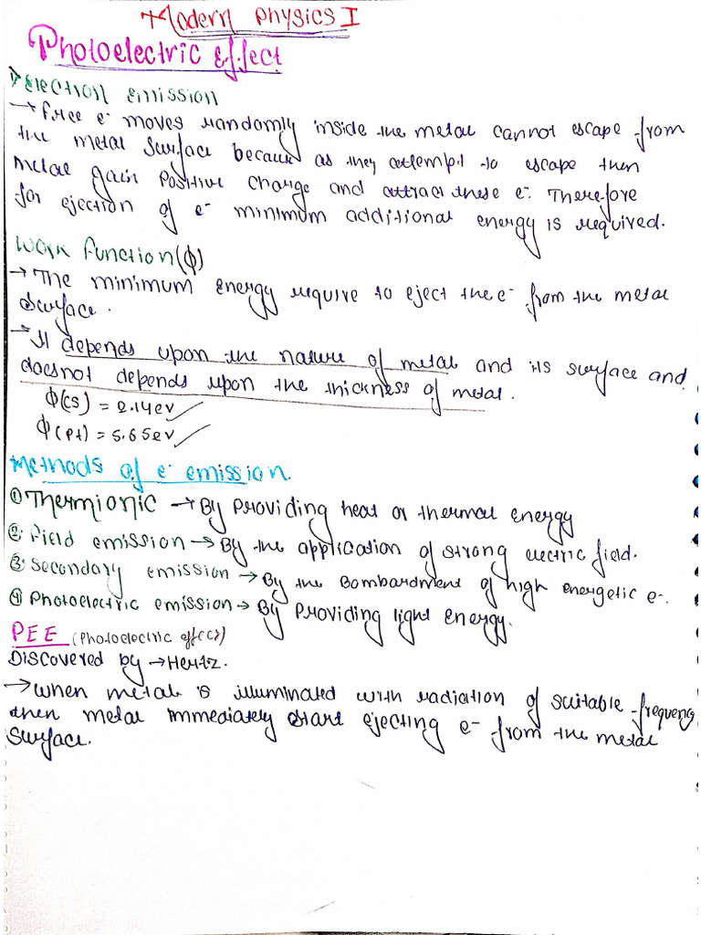 Modern Physics 1 | PDF