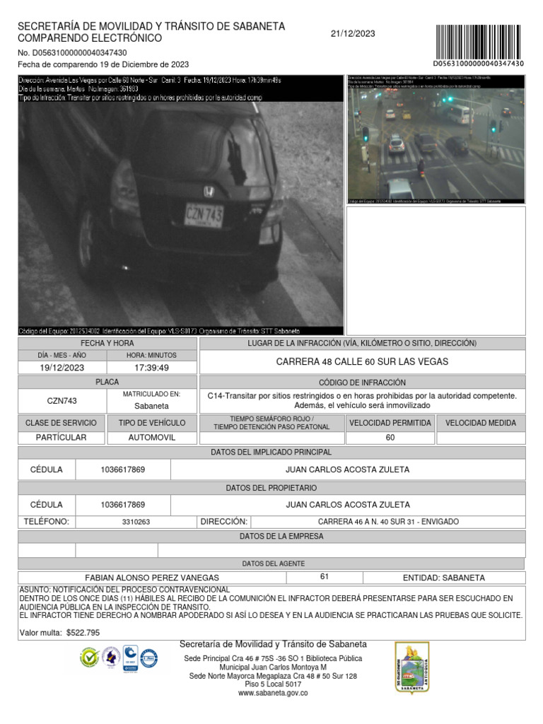 Consultar Evidencia PDF | PDF | Multa (pena)