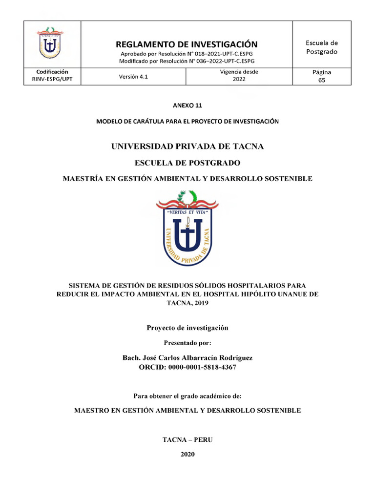 Esquema de Proyecto de Investigación Básica Cuantitativa 3A Completo | PDF