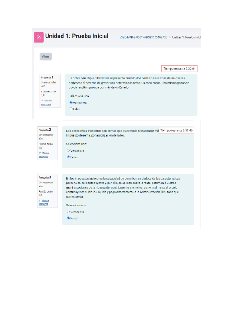 Prueba Inicial | PDF