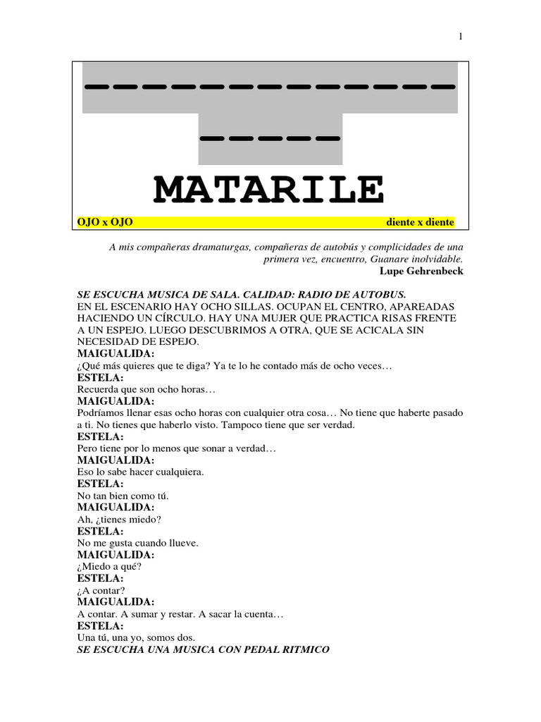 Matarile | PDF