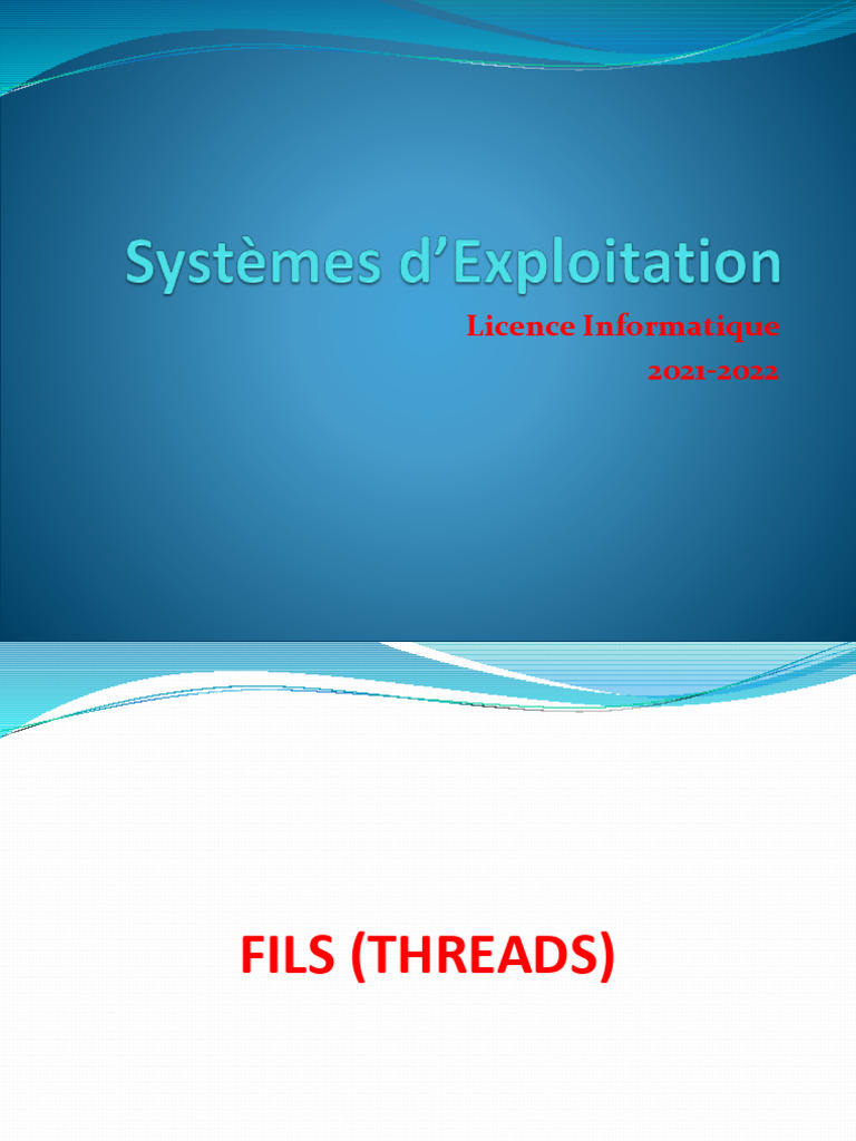 Comprendre les Threads et Processus en Informatique | PDF | Thread ...