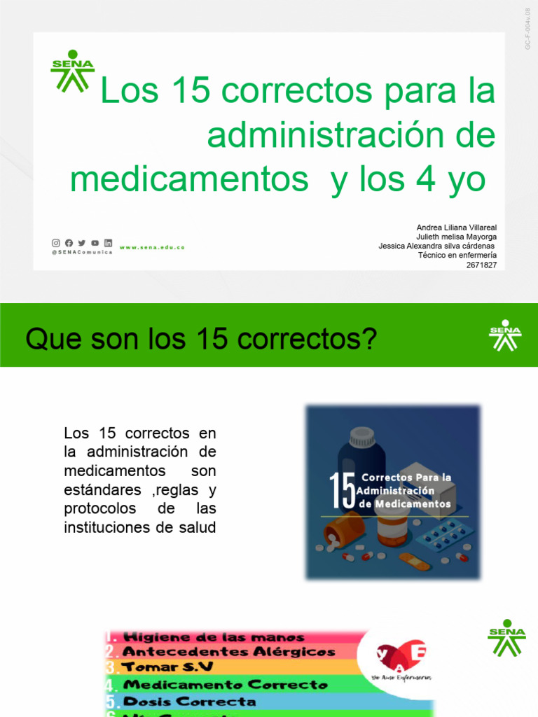 Guía de Medicación para Enfermería | PDF | Medicamentos con receta ...