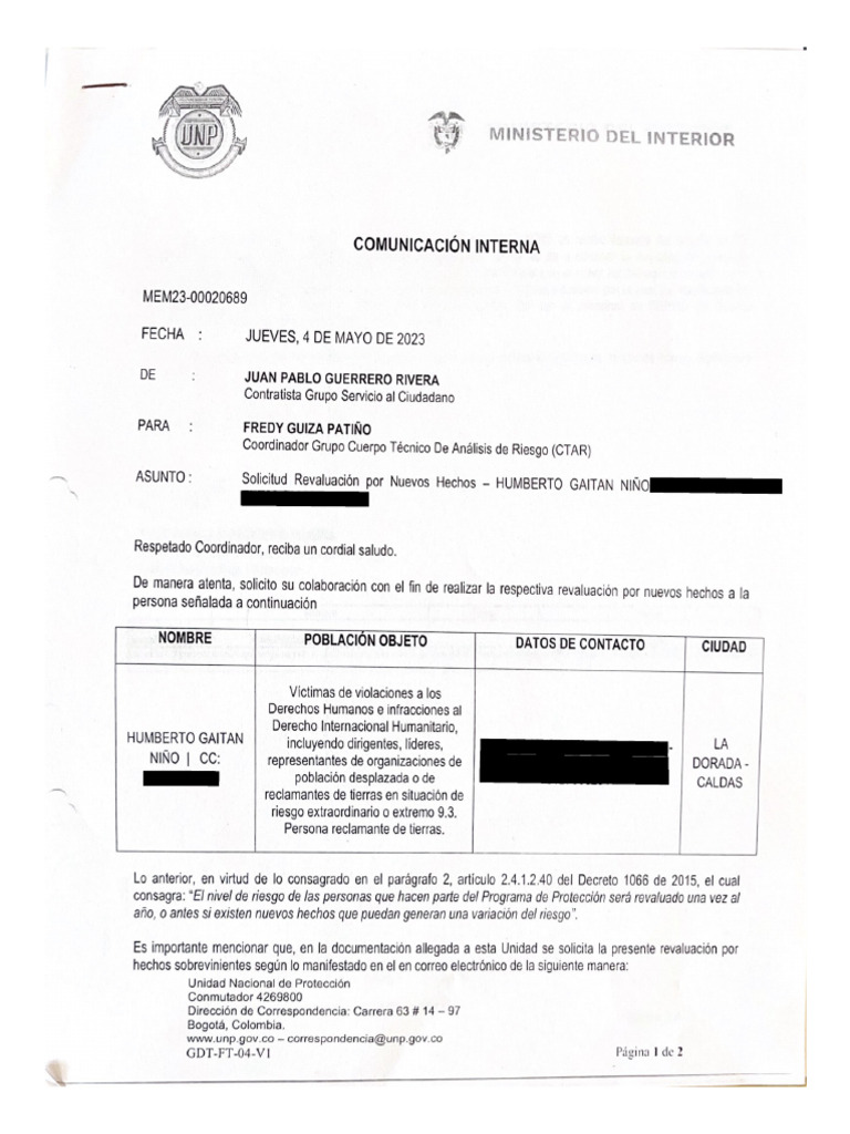 Circular Interna | PDF