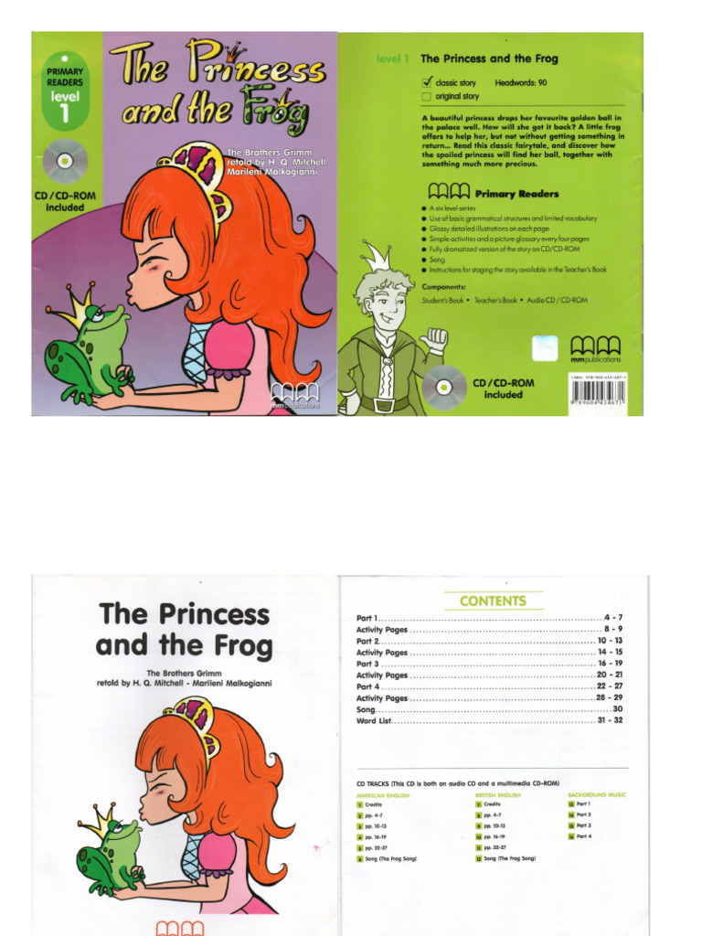 The Princess and The Frog Reader | PDF