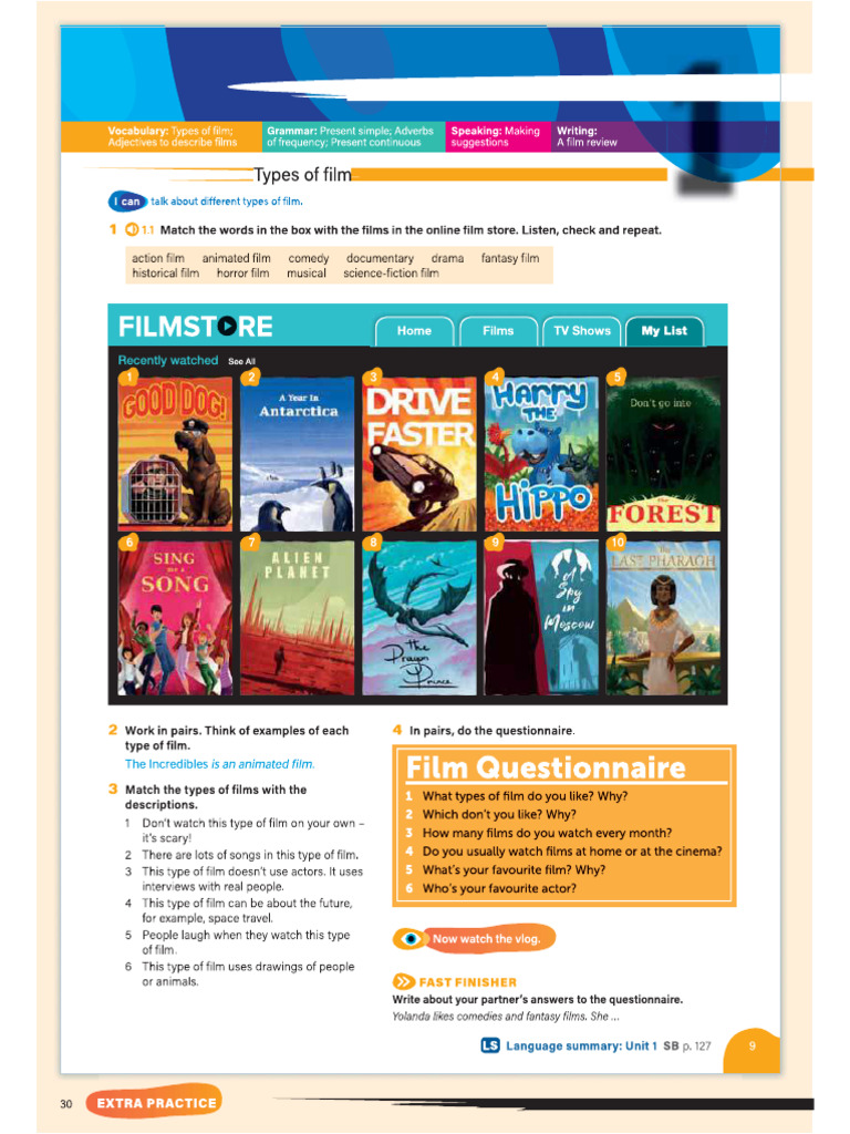 Unit 1 - On Screen (1) | PDF