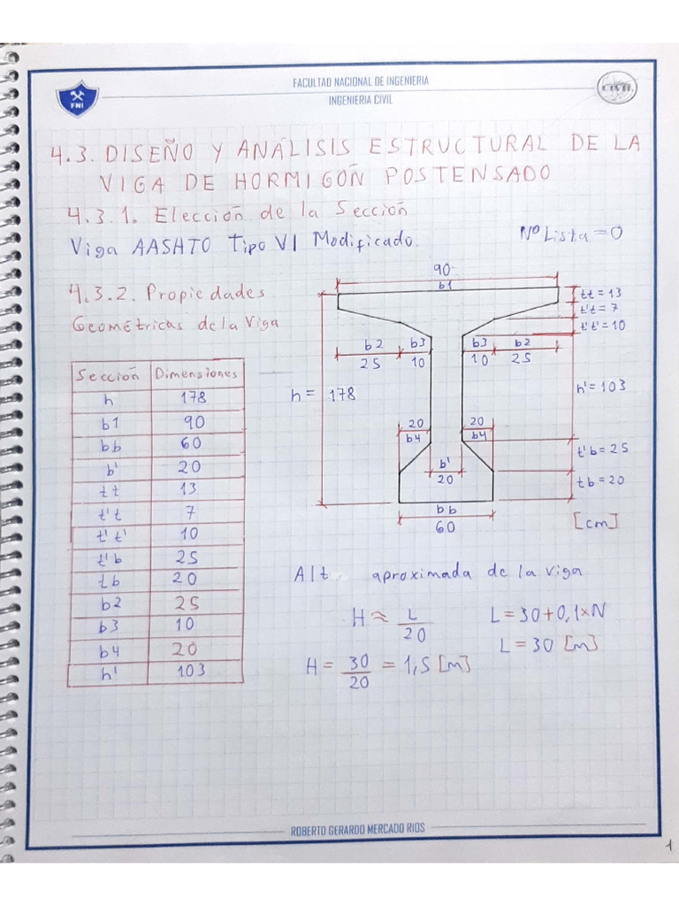 Diseño De Viga Pdf