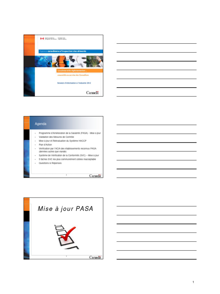 Tab 2 Presentation ACIA Version Industrie | PDF