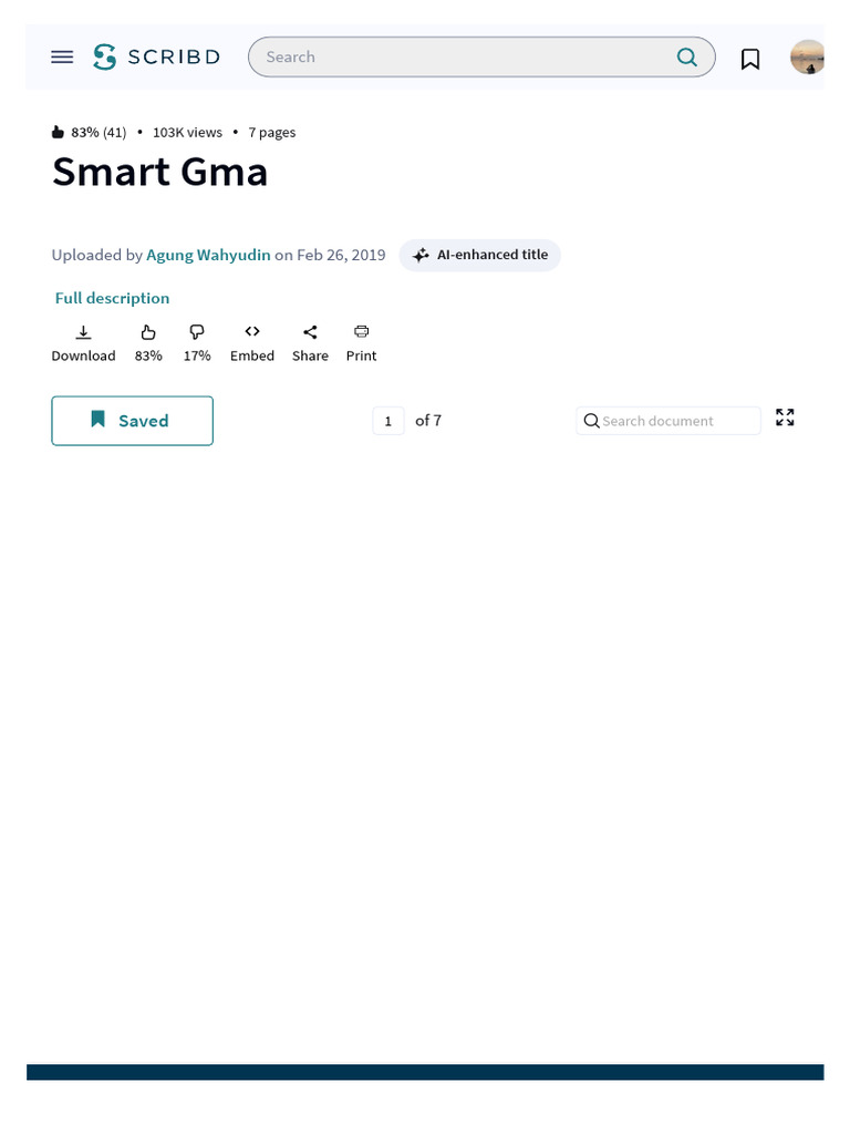 Smart GMA Verbal | PDF