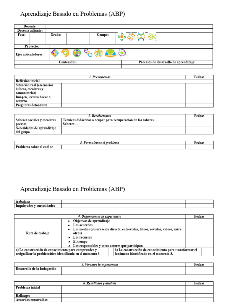Aprendizaje Basado en Problemas (ABP) : 1. Presentemos | PDF | Pedagogía | Teoría de la educación