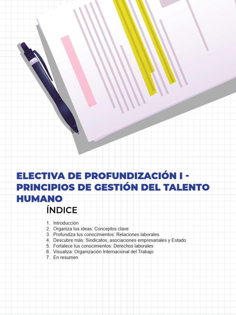 Electiva 1 | PDF | Derecho laboral | Relaciones laborales