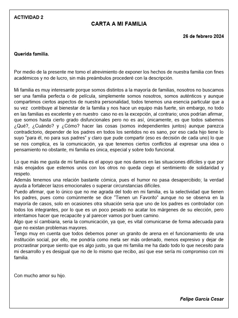 Actividad 2 | PDF | Amor