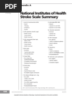 NIHSS Stroke Scale Quick Cheat Sheet | PDF | Diseases And Disorders ...