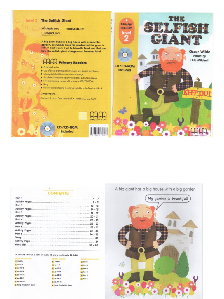 The Selfish Giant Reader | PDF