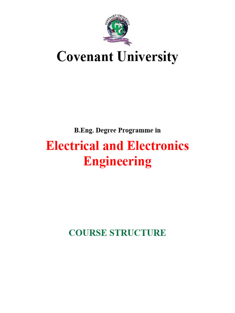 EEE Course Structure | PDF | Engineering | Electrical Engineering