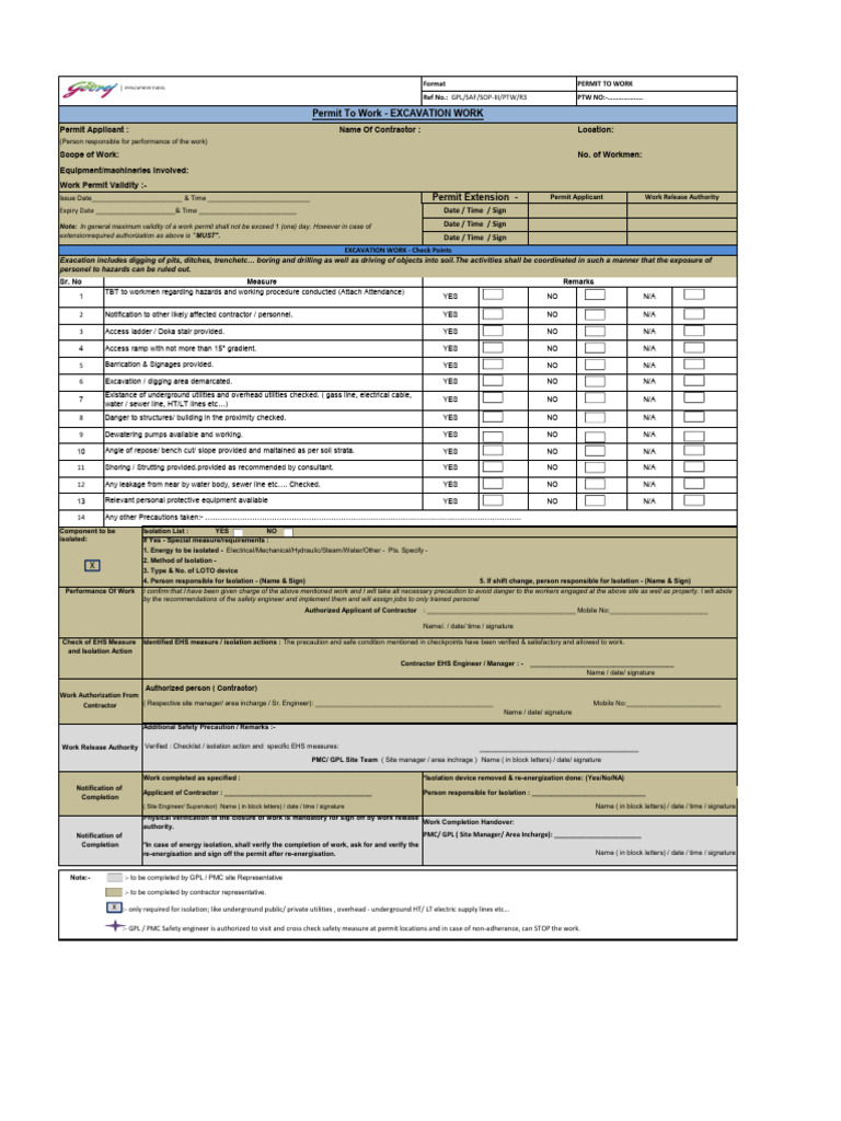PTW-Revised New R3 | PDF | Occupational Safety And Health | Safety