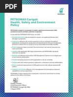 Petronas | PDF | Occupational Safety And Health | Employment