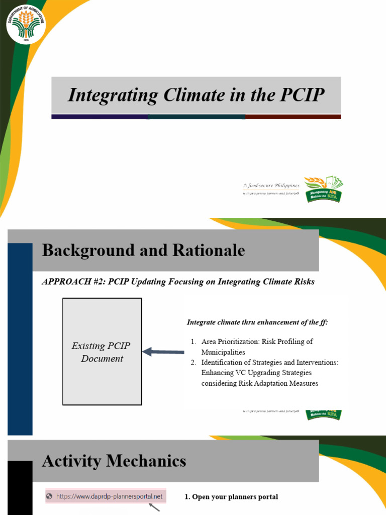 Integrating Climate in PCIP Strategies | PDF | Risk | Natural Disasters
