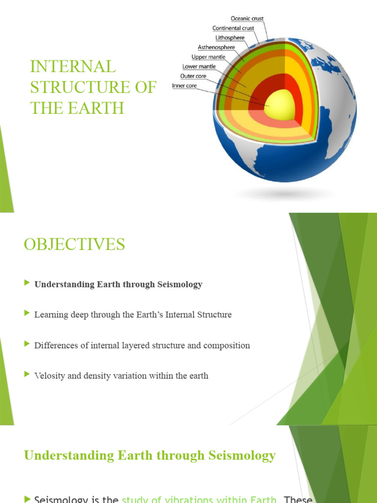 Internal Structure of The Earthjess 1 | PDF | Waves | Seismology