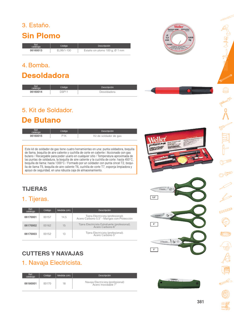 Cutters y Navajas | PDF | Sector secundario de la economía | Acero