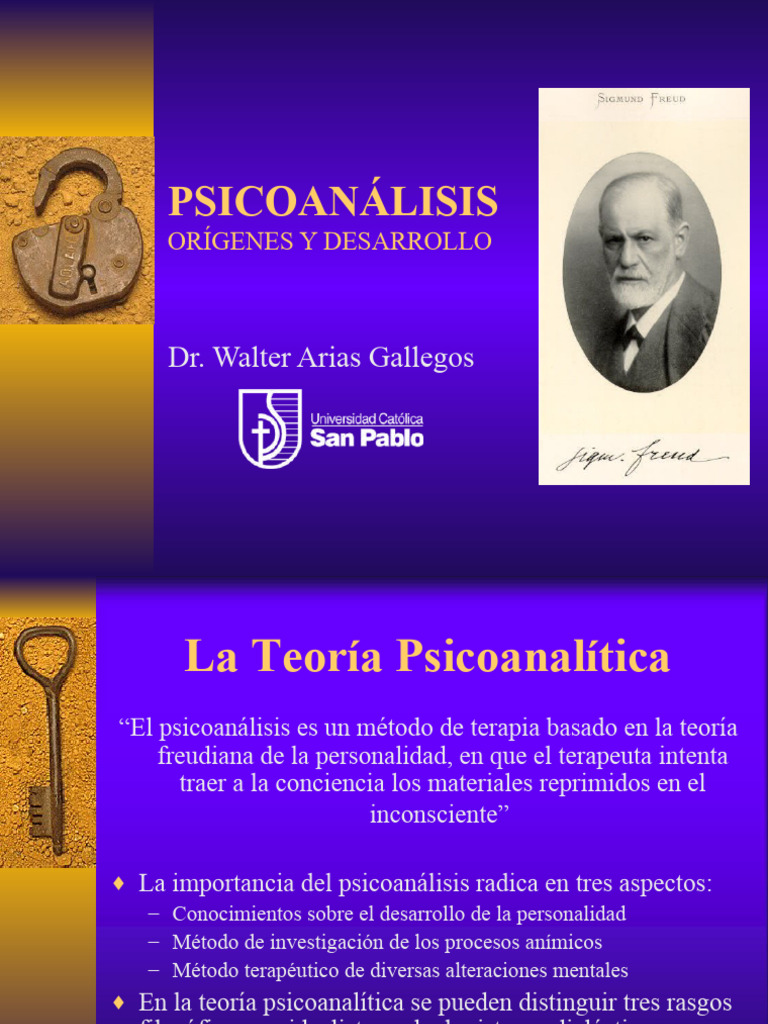 Psicoanálisis Orígenes y Desarrollo | PDF | Sigmund Freud | Psicoanálisis