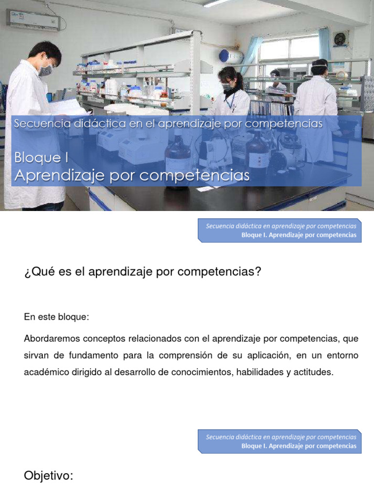 Bloque 1. Aprendizaje Por Competencias | PDF | Aprendizaje | Constructivismo (filosofía de la ...