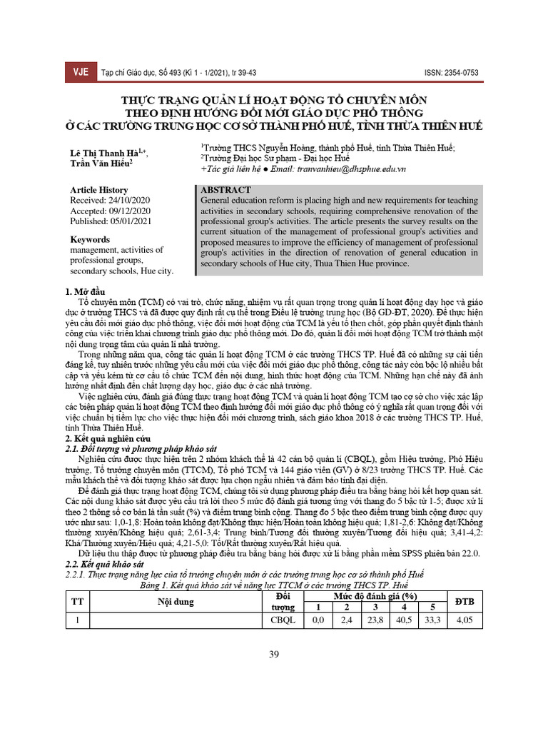 L TH Thanh H TRN VN Hiu | PDF