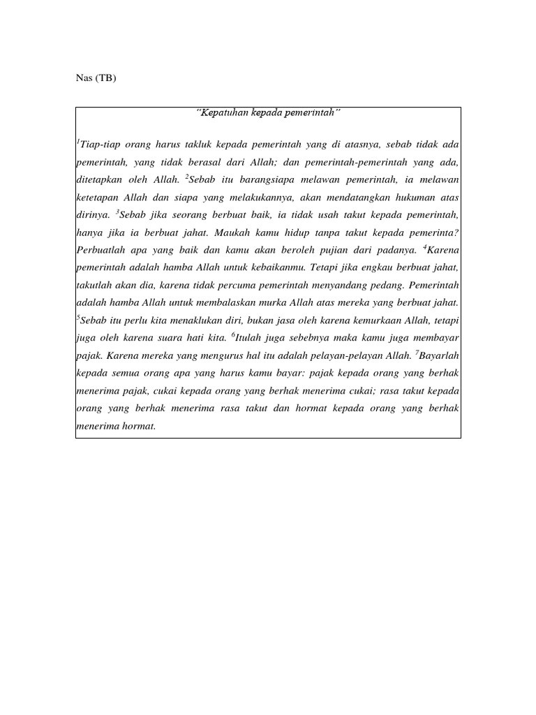 HPB Surat Roma | PDF