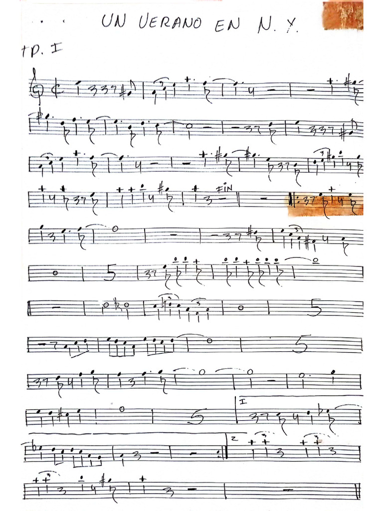 Un Verano en Nueva York - TRP 1 | PDF