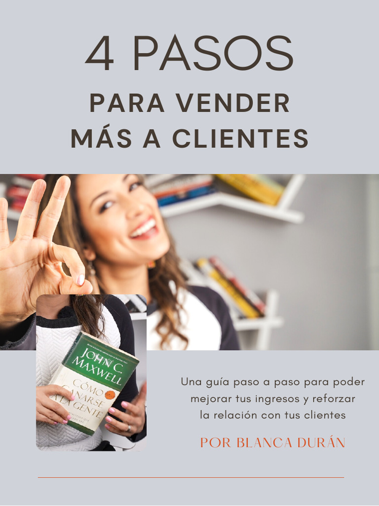 4 Pasos para Vender Más Clientes | PDF