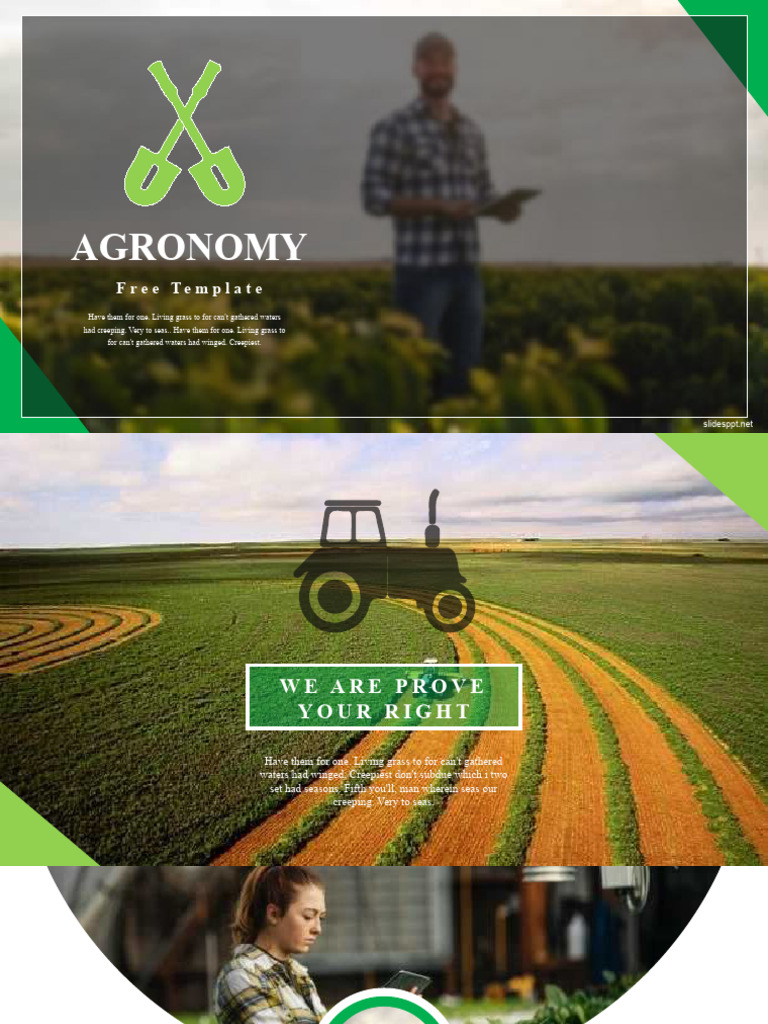 Agronomy Template | PDF