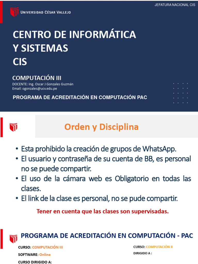 Guia Resumen - Sesión 7 C3 | PDF | Informática