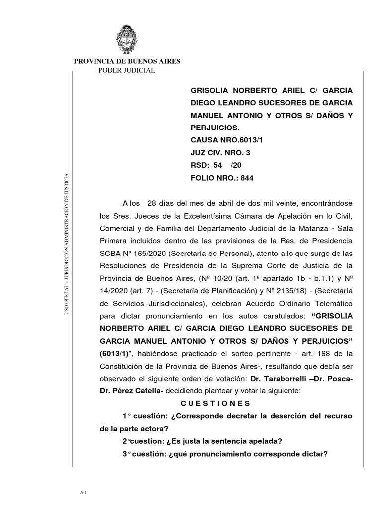 Ver Sentencia (N° 6013) | PDF | Los consumidores | Protección al Consumidor