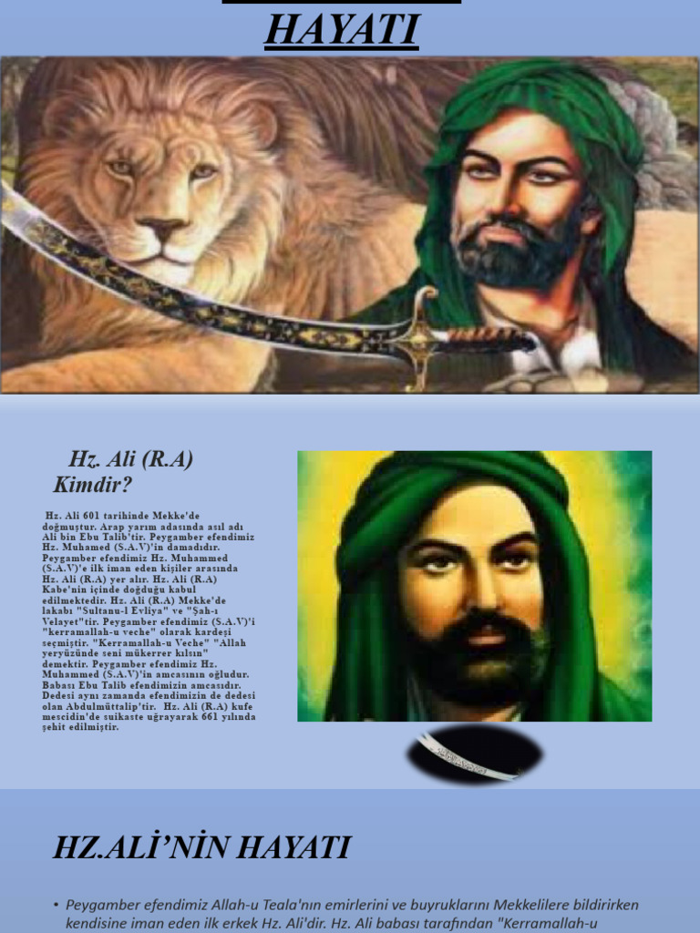 HZ - Ali'nin Hayatı | PDF