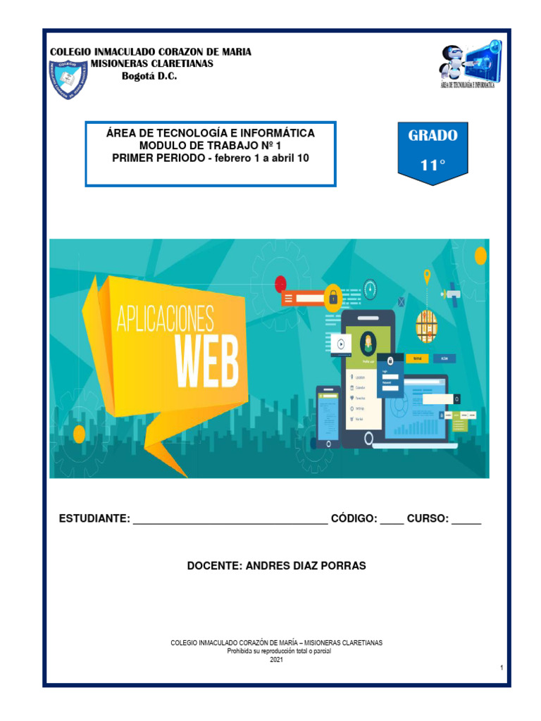 Grado 11° | PDF | Aplicación web | Software de la aplicacion