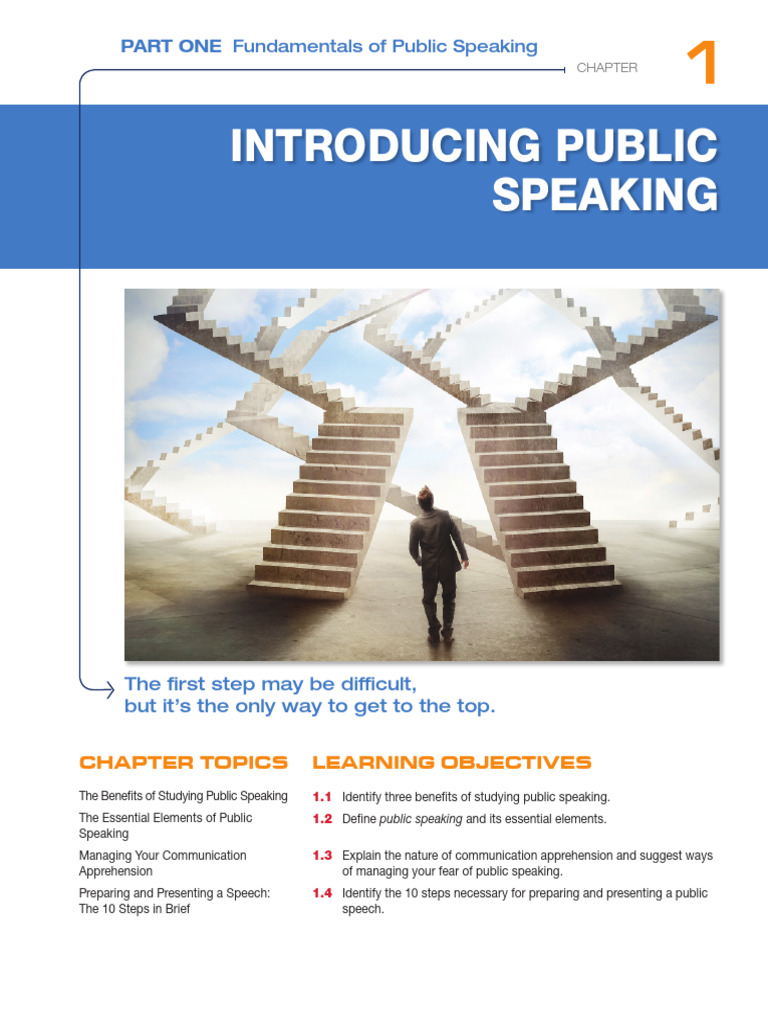 Mastering The Art of Public Speaking | PDF