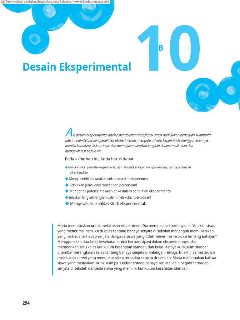 Bab 10. Disain Eksperimen - En.id | PDF