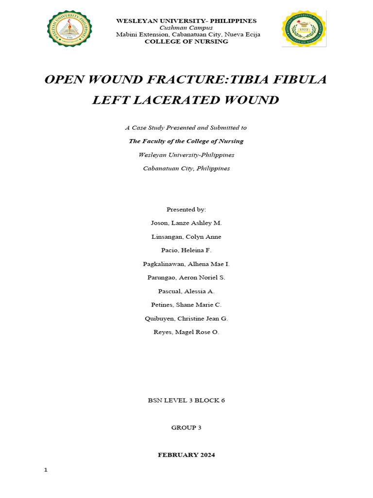 Ortho Case Study | PDF | Medicine | Medical Specialties