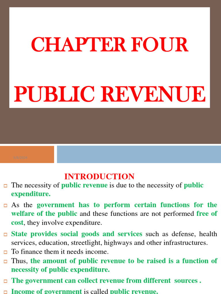 Chapter Four | PDF | Taxes | Income Tax