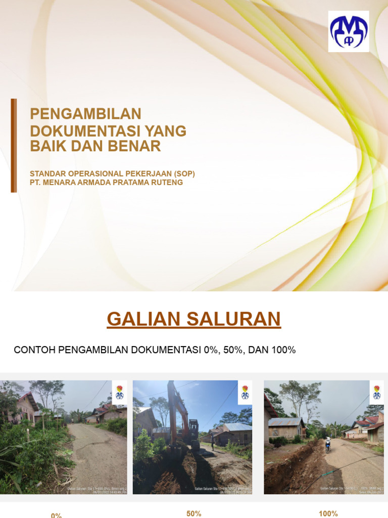 SOP Pengambilan Dokumentasi PT MAP | PDF