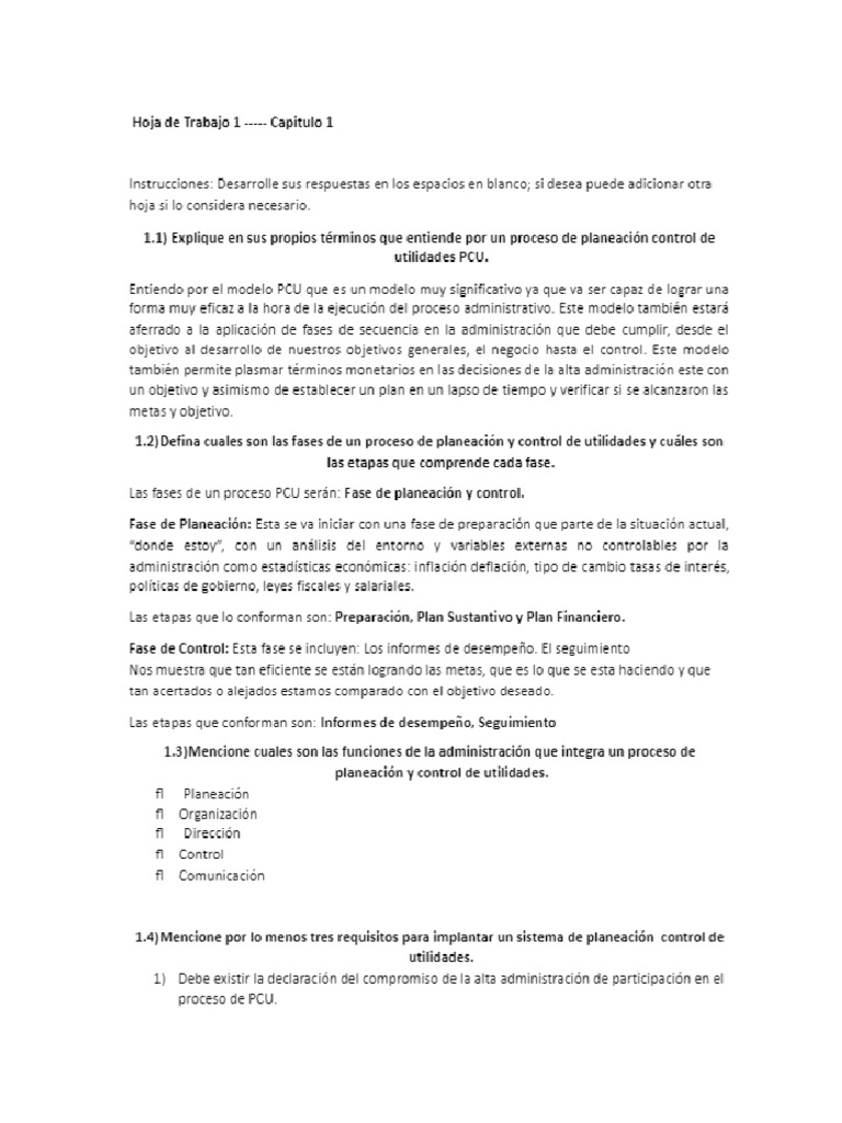 tarea 01 - presupuestos | PDF