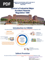 CIMAH Regulations Overview 1996 | PDF | Dangerous Goods | Hazards