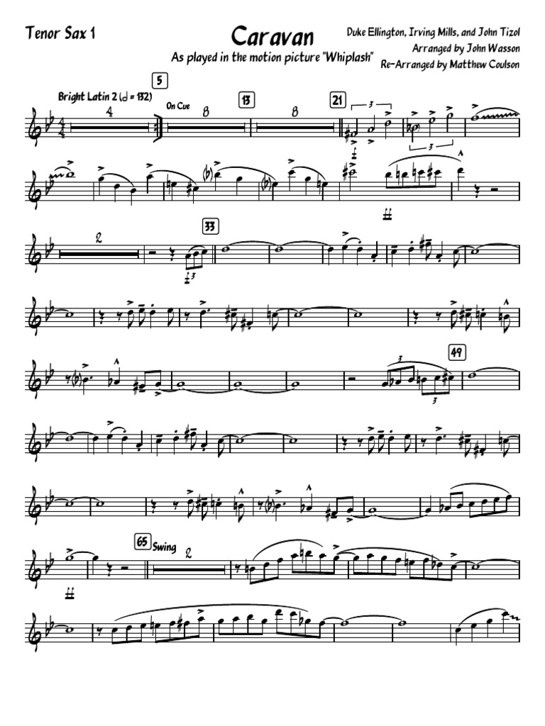 Tenorsax 1 | PDF