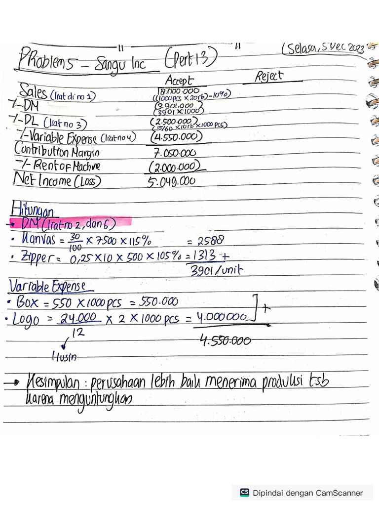 Jennifer Thurana - Catatan Decision Making Pert 13 | PDF